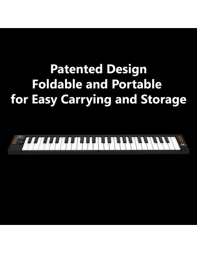 MIDIPLUS Vboard 49 Folding MIDI Keyboard Controller