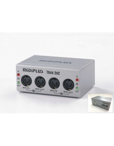 MiDiPLUS Tbox 2X2 USB MIDI Interface