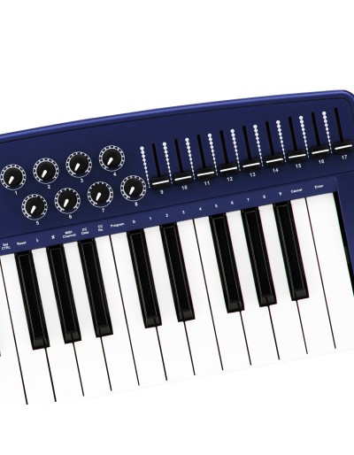 MIDIPLUS Origin 37 MIDI Keyboard Controller with Knobs, Sliders, and 37 ...