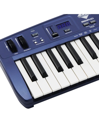 MIDIPLUS Origin 37 MIDI Keyboard Controller with Knobs, Sliders, and 37 ...