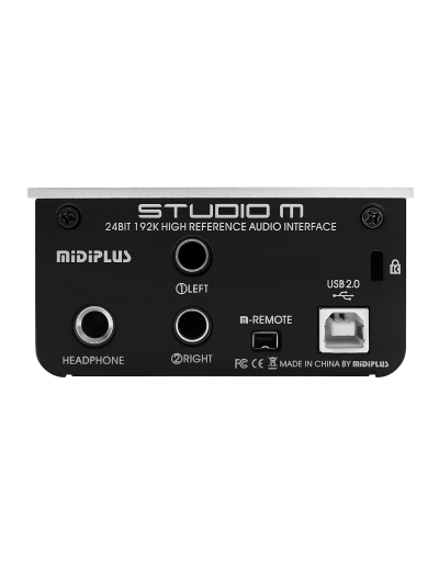 MIDIPLUS Studio M 24BIT 192K High Reference USB Audio Interface