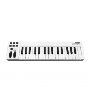 MIDIPLUS AKM320L 32 Keys Mini Size MIDI Keyboard Controller - White