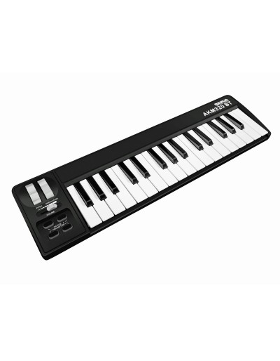 MIDIPLUS AKM320 BT32 Keys Mini Size Bluetooth MIDI Keyboard Controller ...